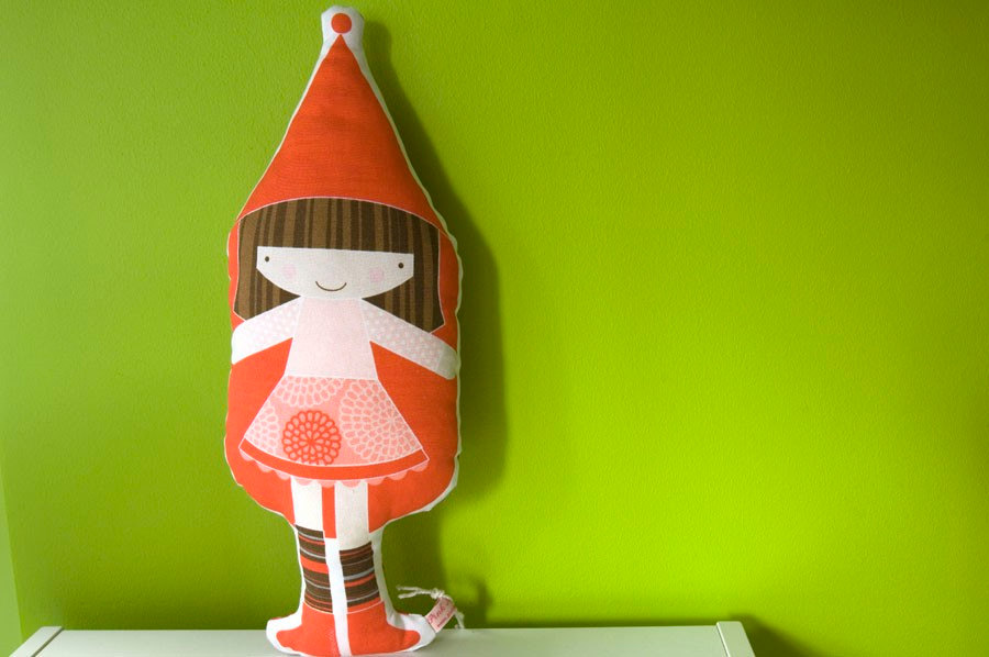 Printed Soft Toy - Little Red Riding Hood on Luulla