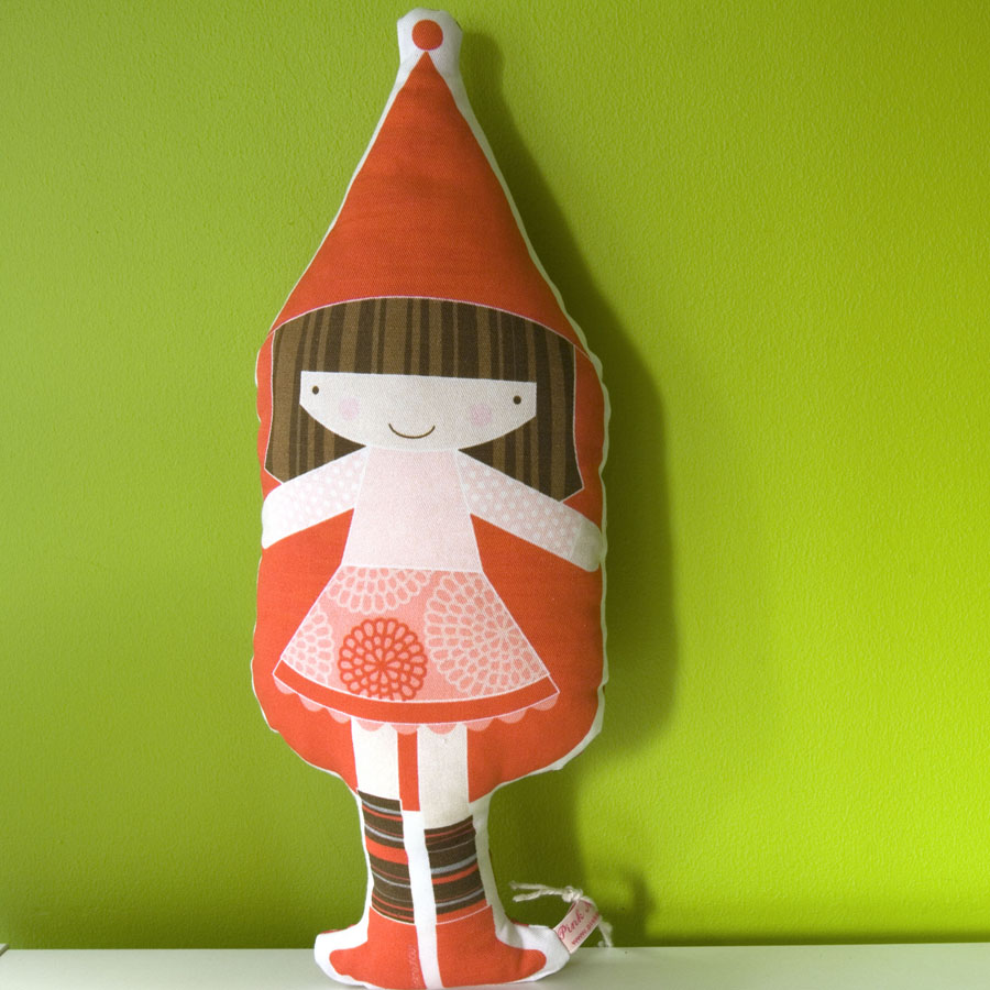 Printed Soft Toy - Little Red Riding Hood on Luulla